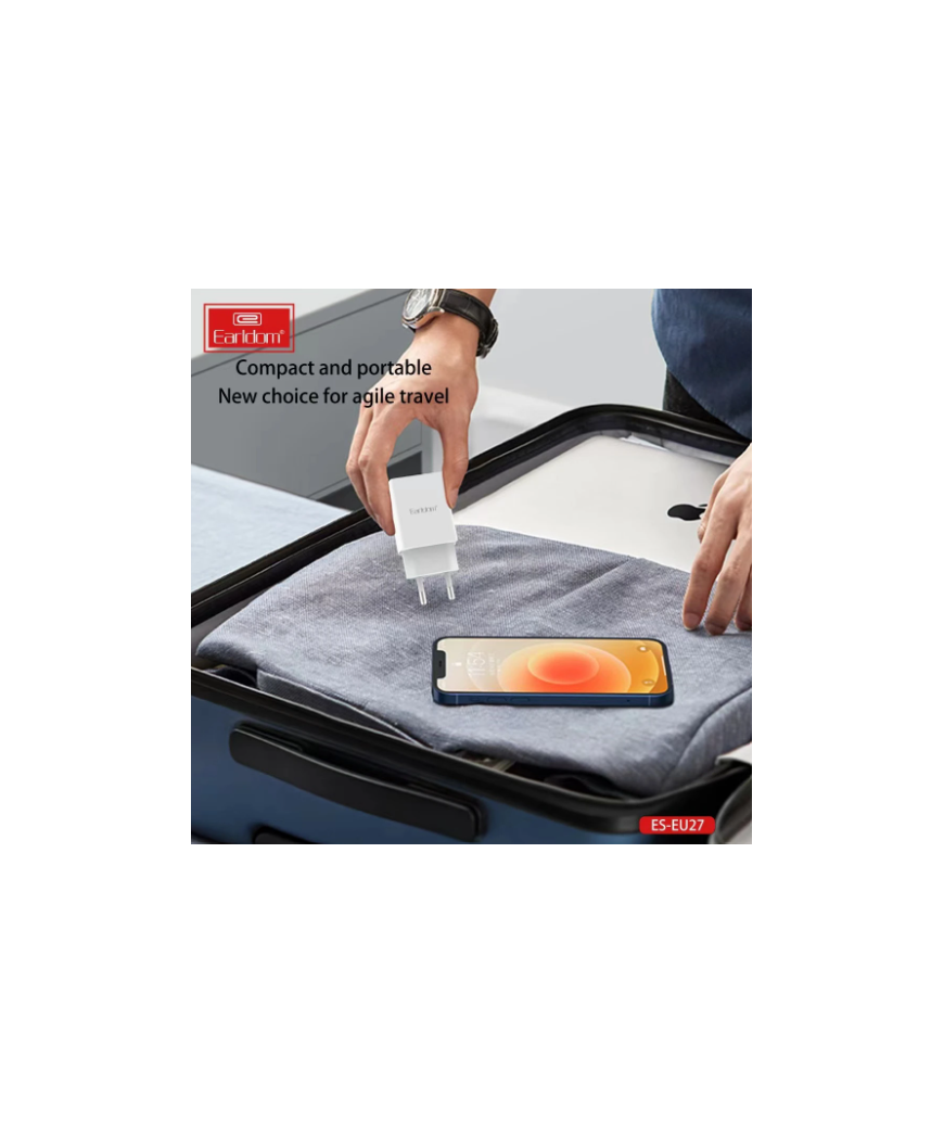 Sạc bộ Earldom ES-EU27C (chân type C, lightning)